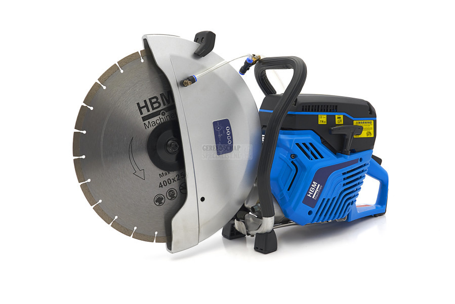 Bandenzaag / betonzaag 74 cc benzinemotor | Gereedschapspecialist.nl