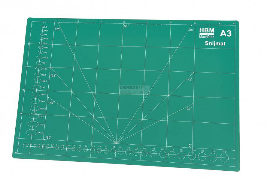 HBM A2 Snijmat | Gereedschapspecialist.nl